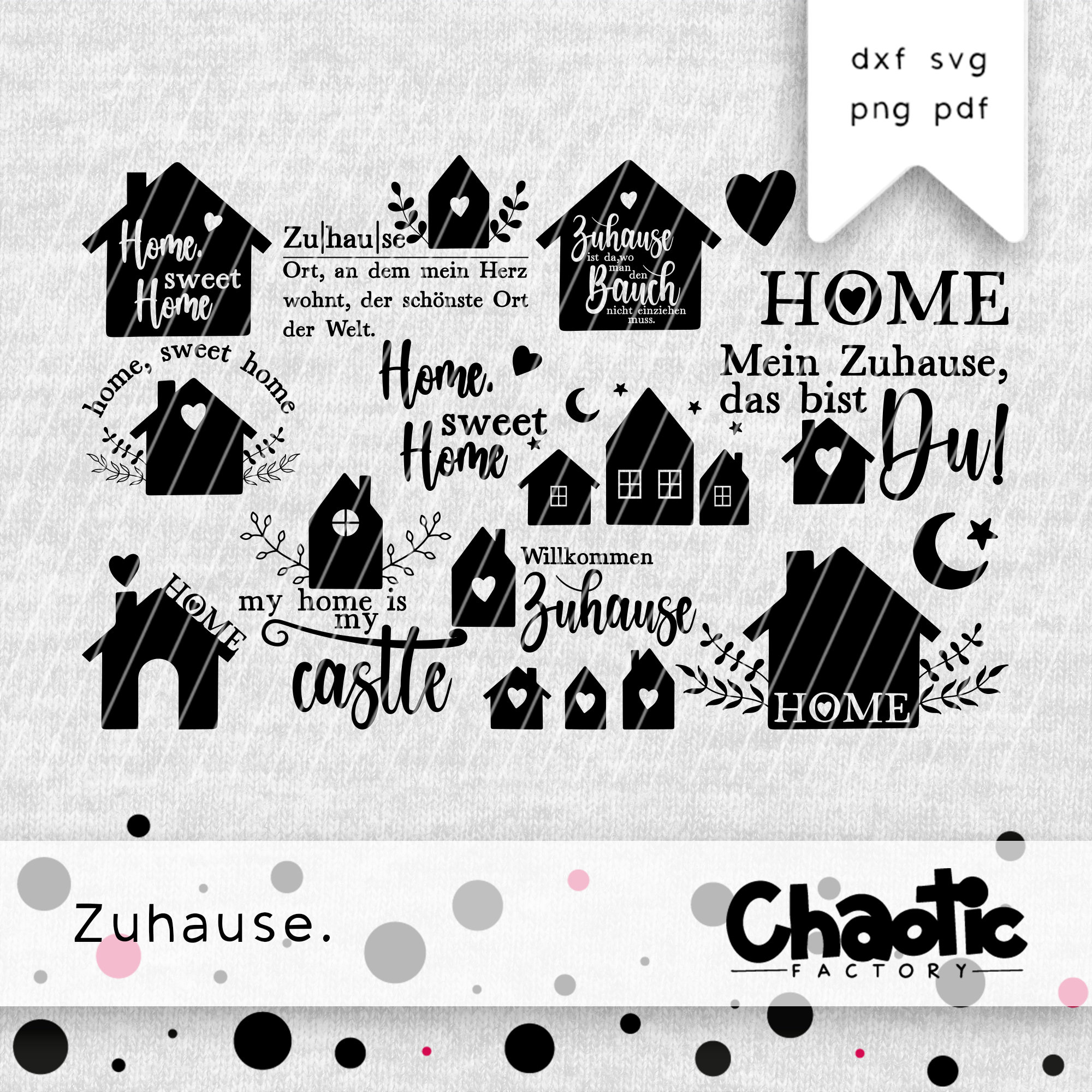 Plotterdatei, Zuhause, dxf, png, svg, Häuser, Sprüche - Etsy.de