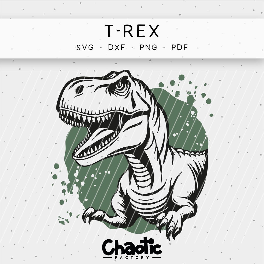 Plotter File, T-rex, Dxf, Png, Svg, Dinosaur - Etsy