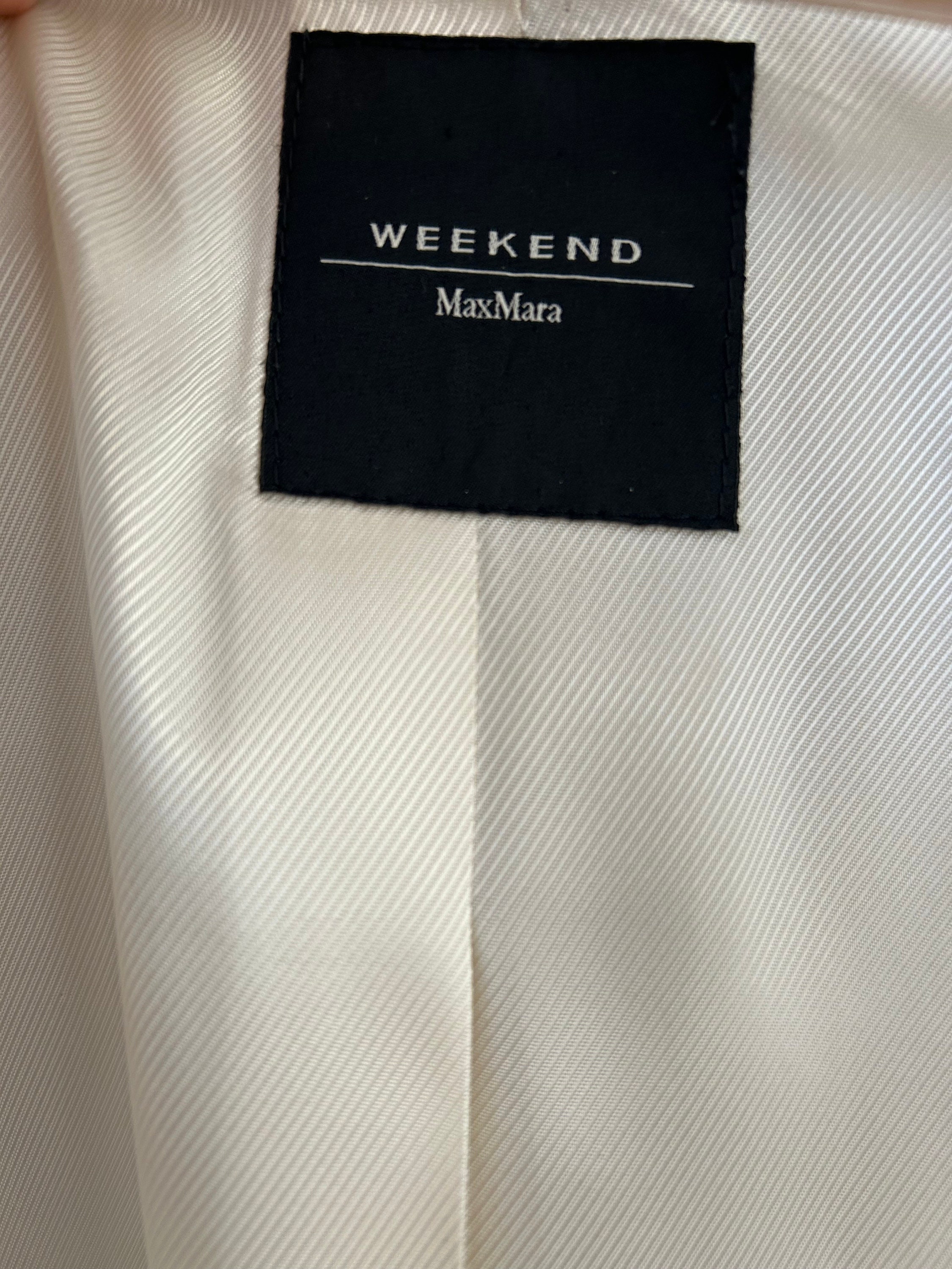 Max Mara Weekend Teddy Coat Wool Cream Short Womens Size 8 Uk 36 Eur 4 USA Vintage - Etsy