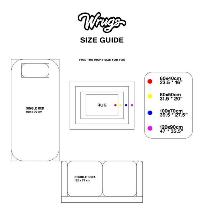 Tufted Moth Rug Custom Butterfly Rug Deaths Head Moth Rug - Etsy