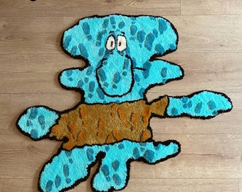 Spongebob Tufted Rug - Etsy