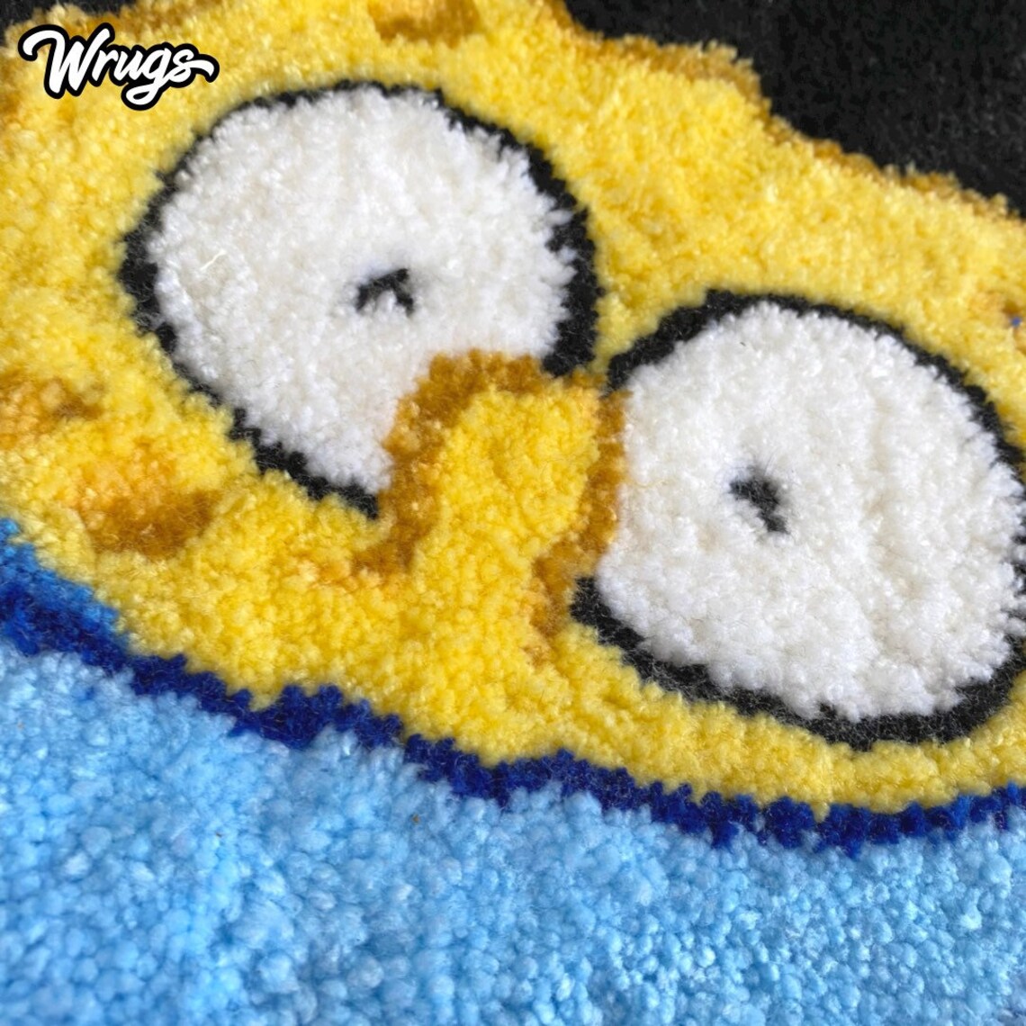 Porthole Rug Handmade Tufted Rug Spongebob Rug Funky Rug - Etsy