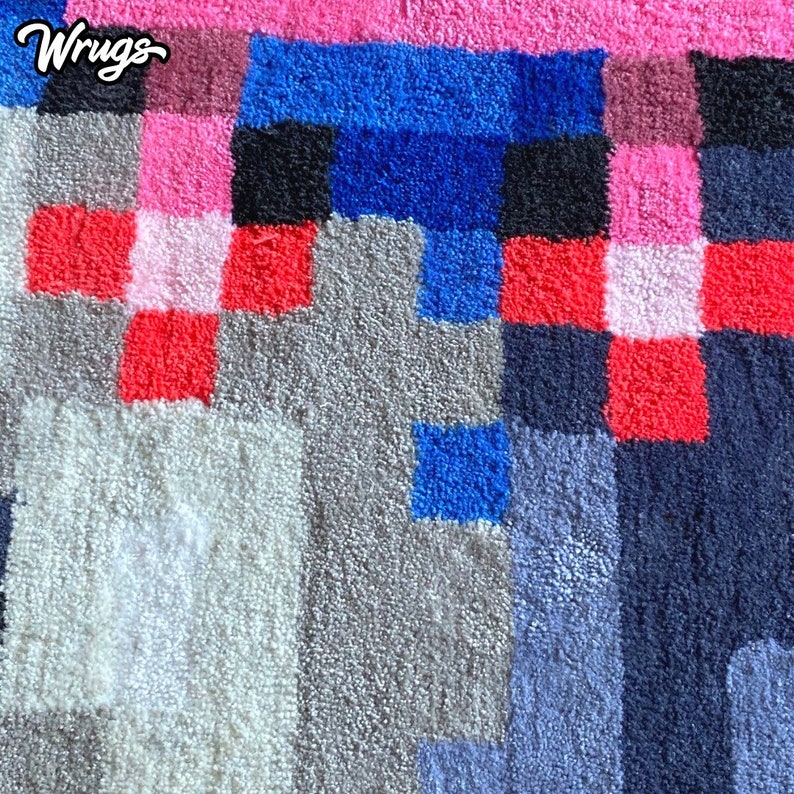 Axolotl Rug Gaming Rug Custom Rug Kids Rug Quirky Home - Etsy