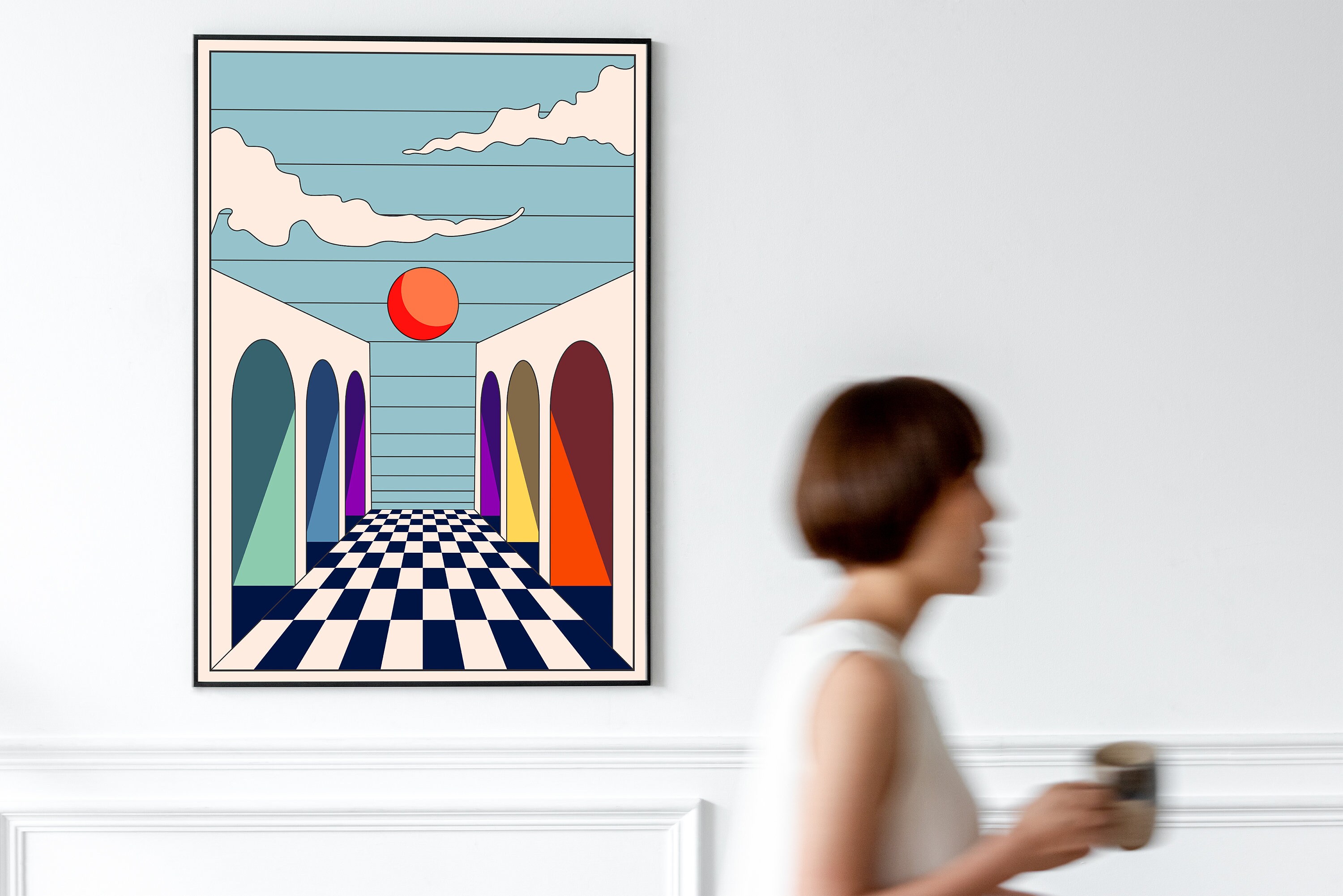 3 Vintage Boho Hippie Styled Posters - Etsy