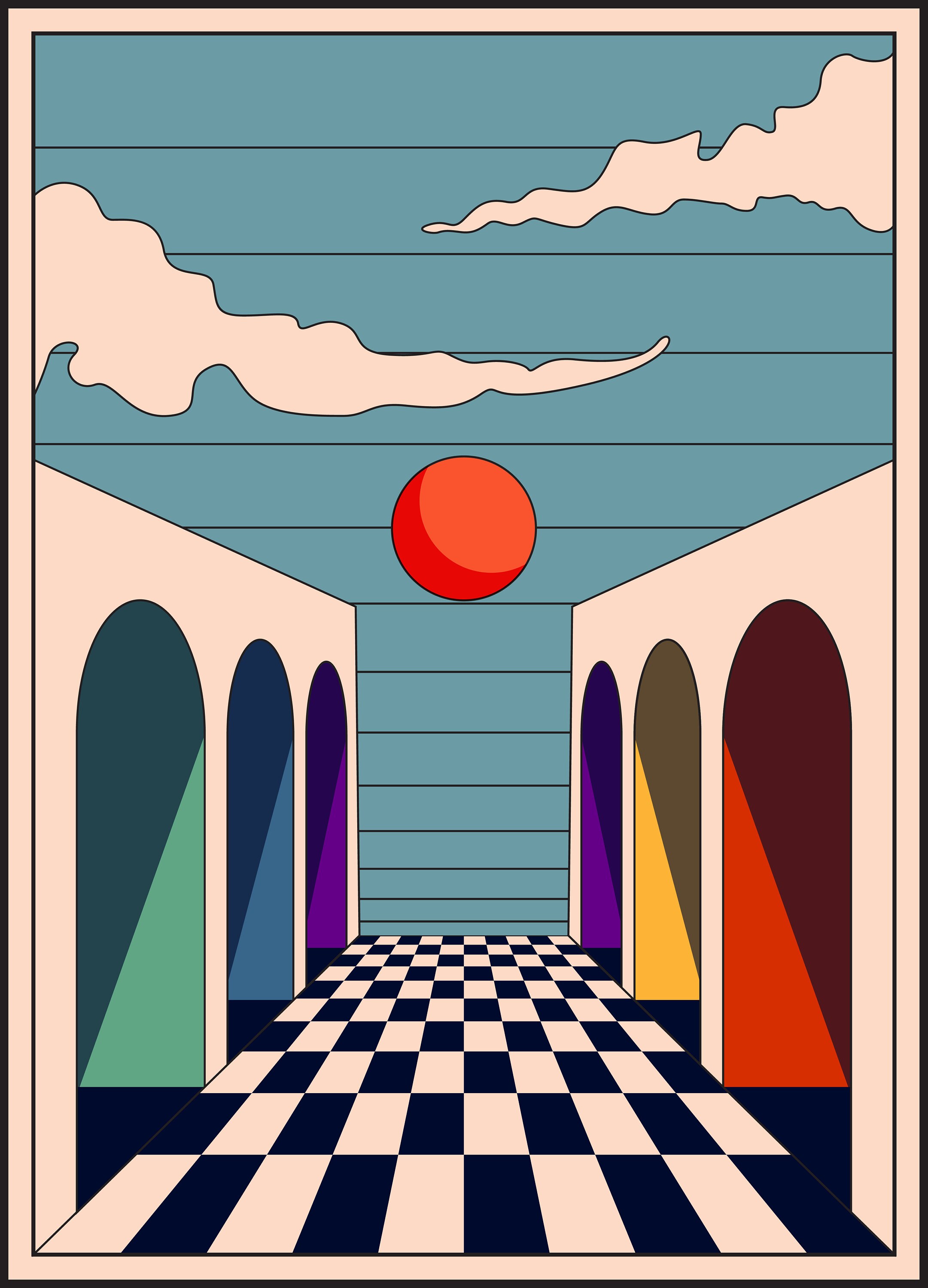 3 Vintage Boho Hippie Styled Posters - Etsy