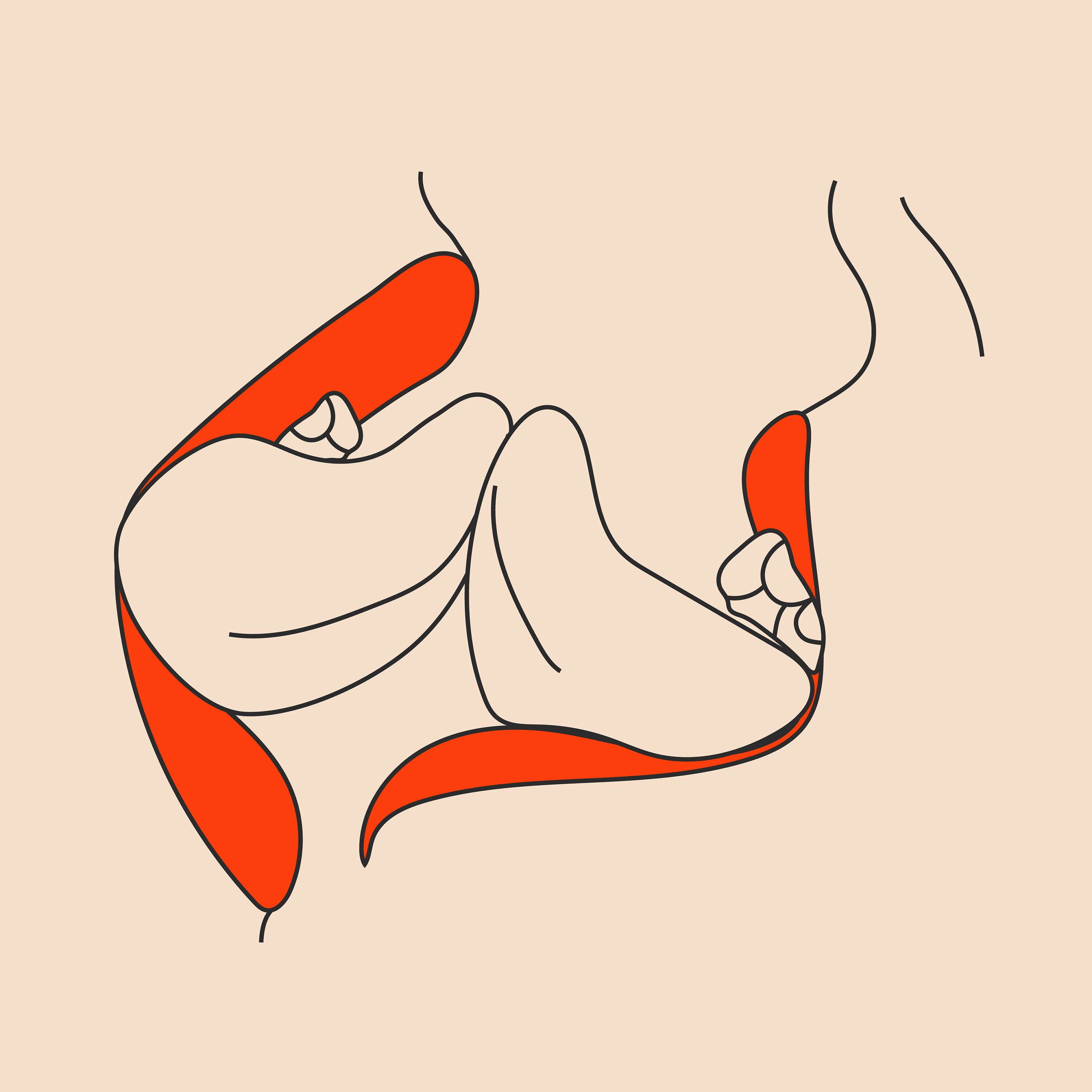 Set Of 3 Sexual Hand Gestures Etsy