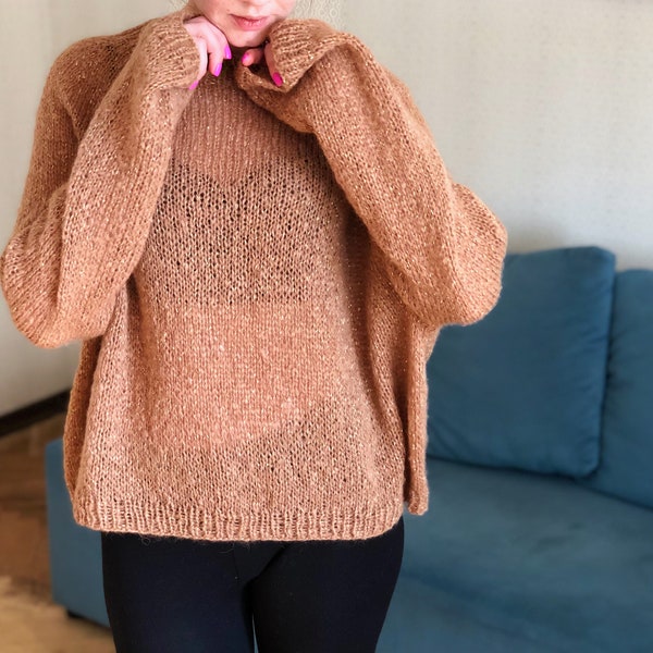 Slouchy Pullover - Etsy