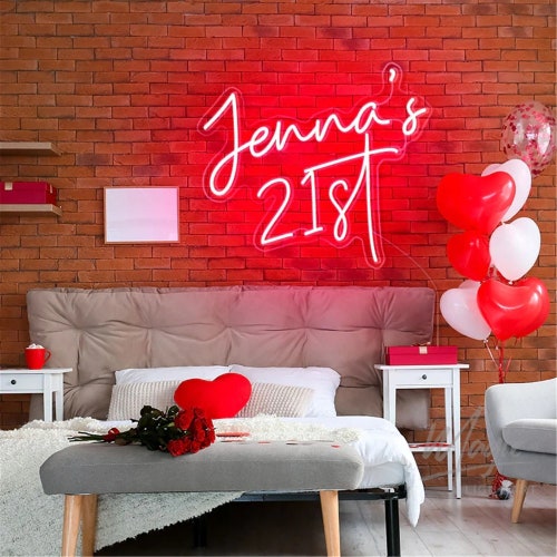 Custom 21st Birthday Sign - Etsy