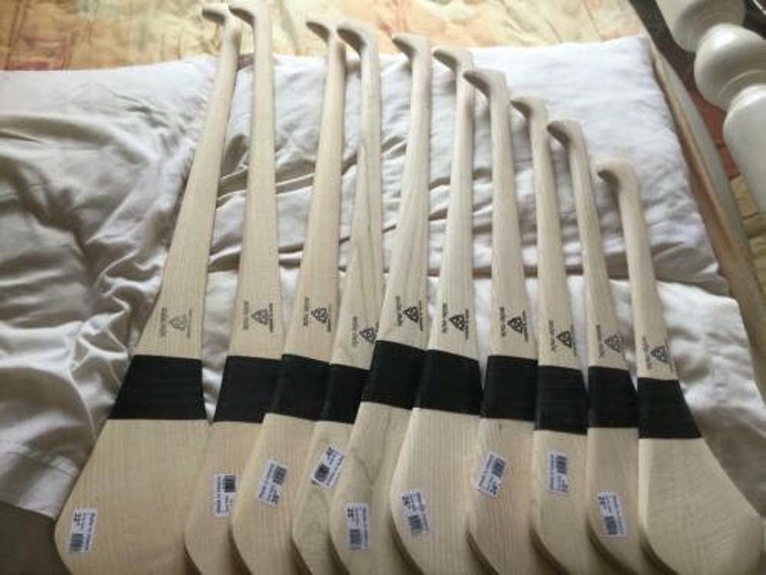 GAA Hand Made Hurling Camogie Sticks STICKS Made in Ireland From Ash ...