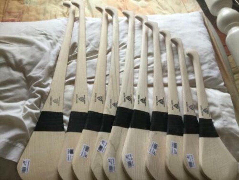 GAA Hand Made Hurling Camogie Sticks STICKS Made in Ireland From Ash ...