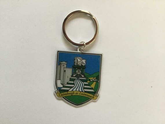 Key Rings MEATH Official ALL IRELAND GAA County crest ultra thin metal ...