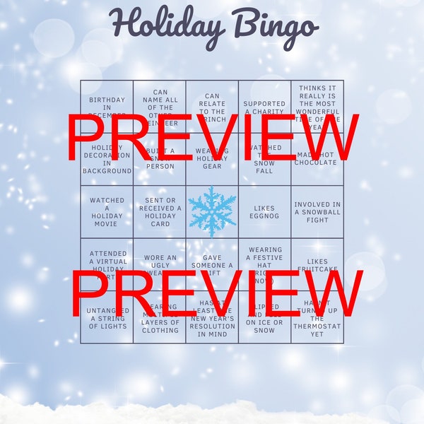 Zoom Holiday Card - Etsy