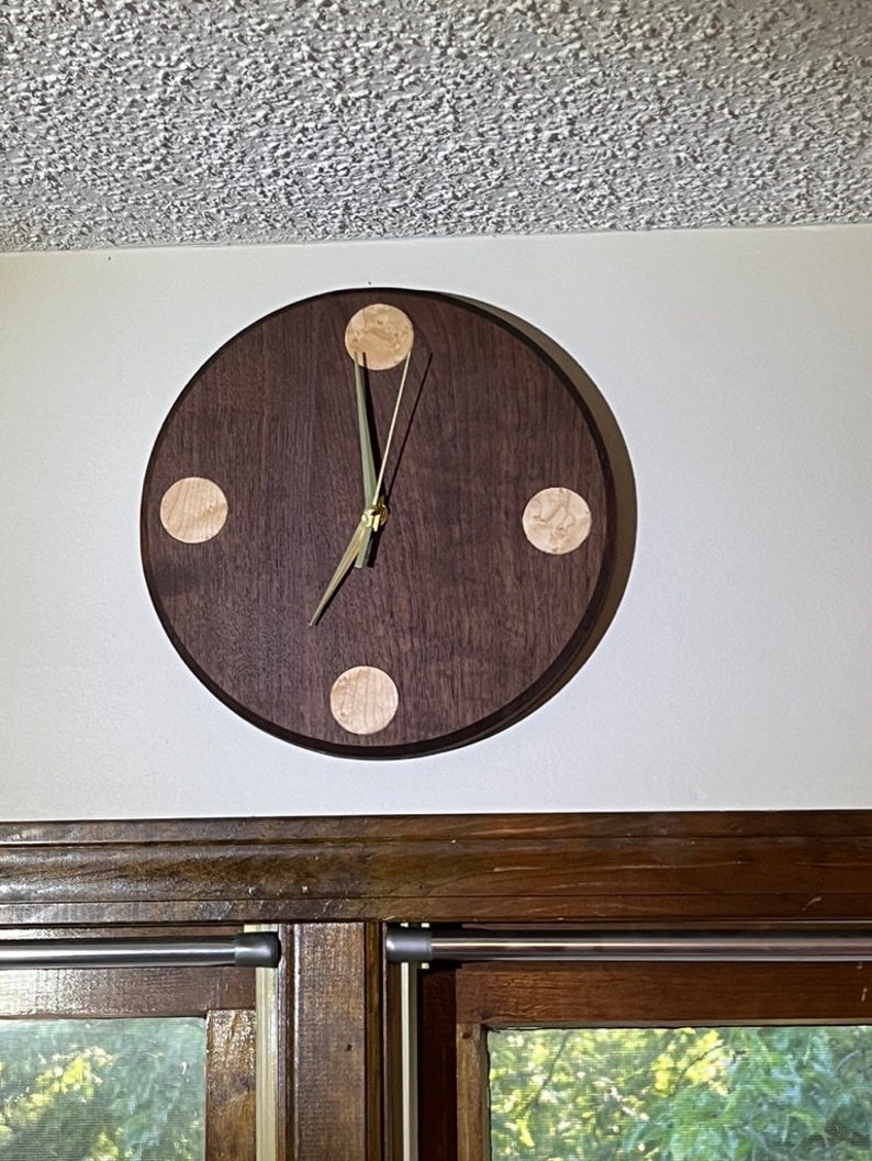 Maple Moon Clock - Etsy