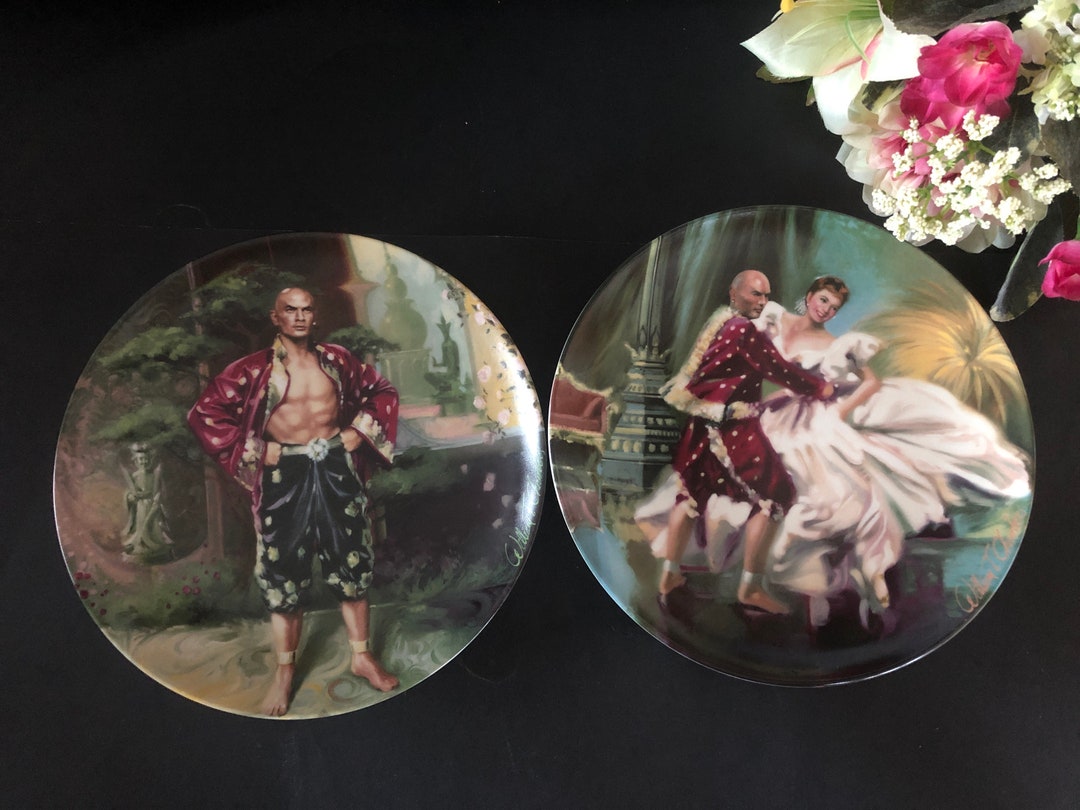 Vintage Knowles Plates, Set of 2, Collectible Plates, the King and I ...