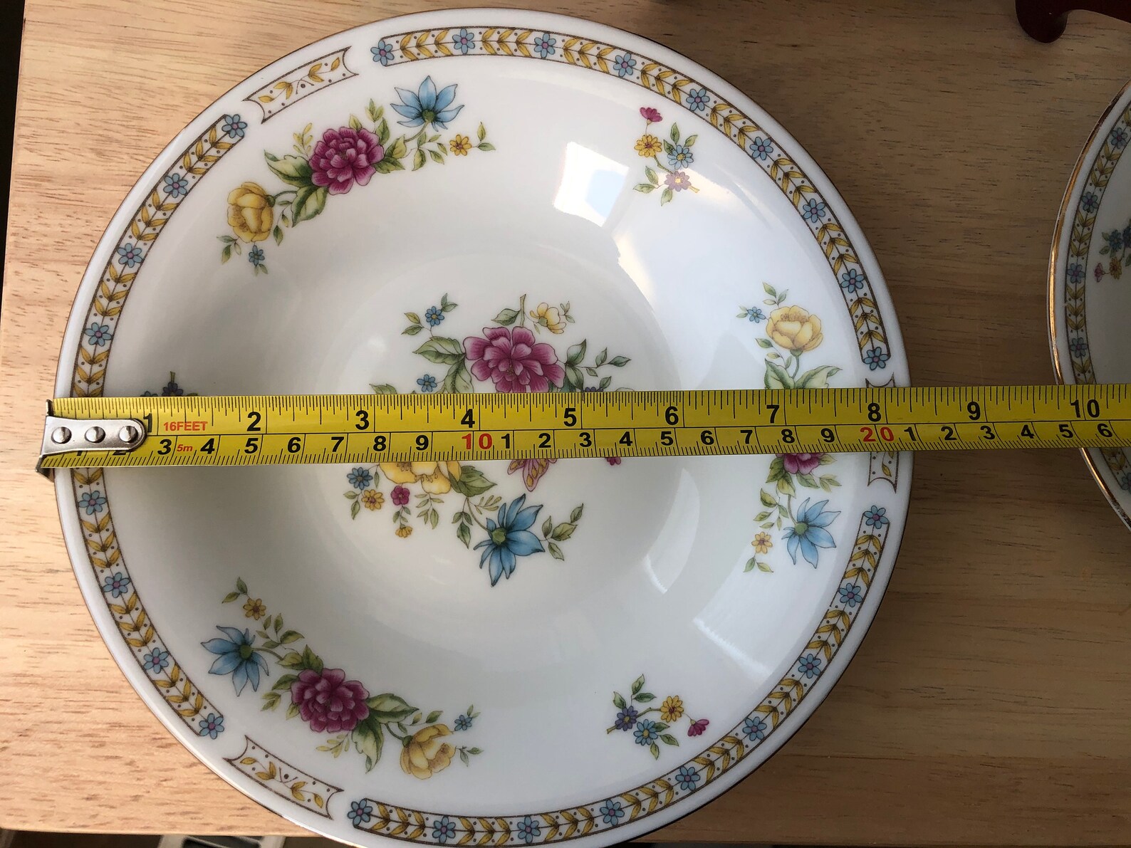 Liling China Vintage Plates Set of 4 Lunch Dinner Plates - Etsy Canada