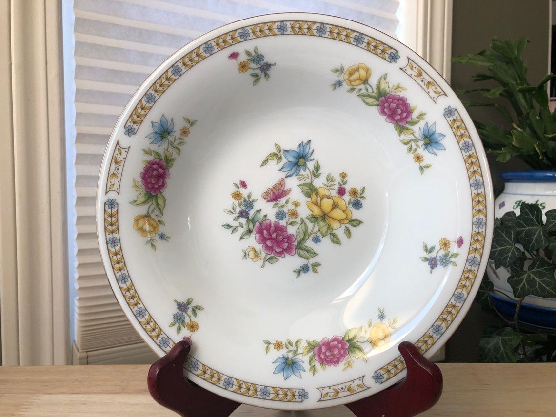 Liling China Vintage Plates Set of 4 Lunch Dinner Plates | Etsy