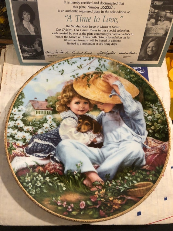Vintage Limited Ed. Plates Reco Collectible Plates A Time to - Etsy Canada