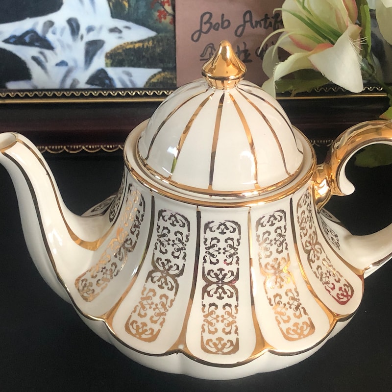 Cream Teapot - Etsy