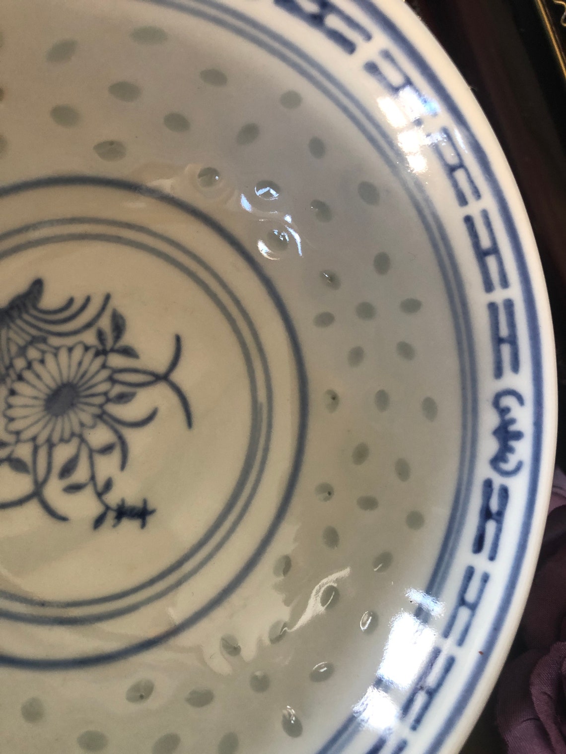 Chinese Vintage Rice Bowls With Flowers Design Set of 4 Rice - Etsy