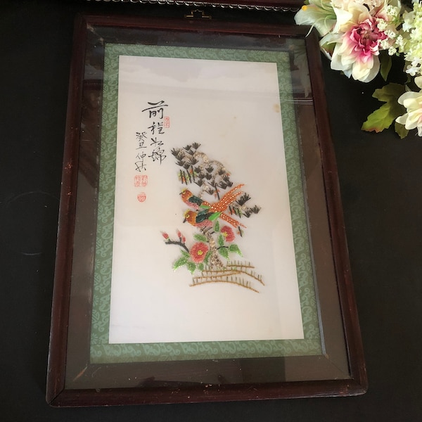 Chinese Art and Shell Pictures - Etsy
