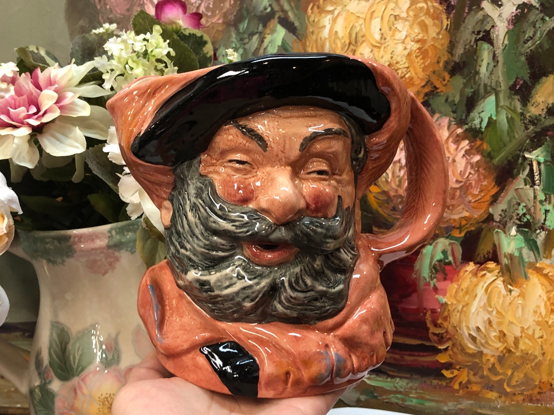 Vintage Royal Doulton Toby Mug, 1949 Large Collector Toby Mug, Large ...
