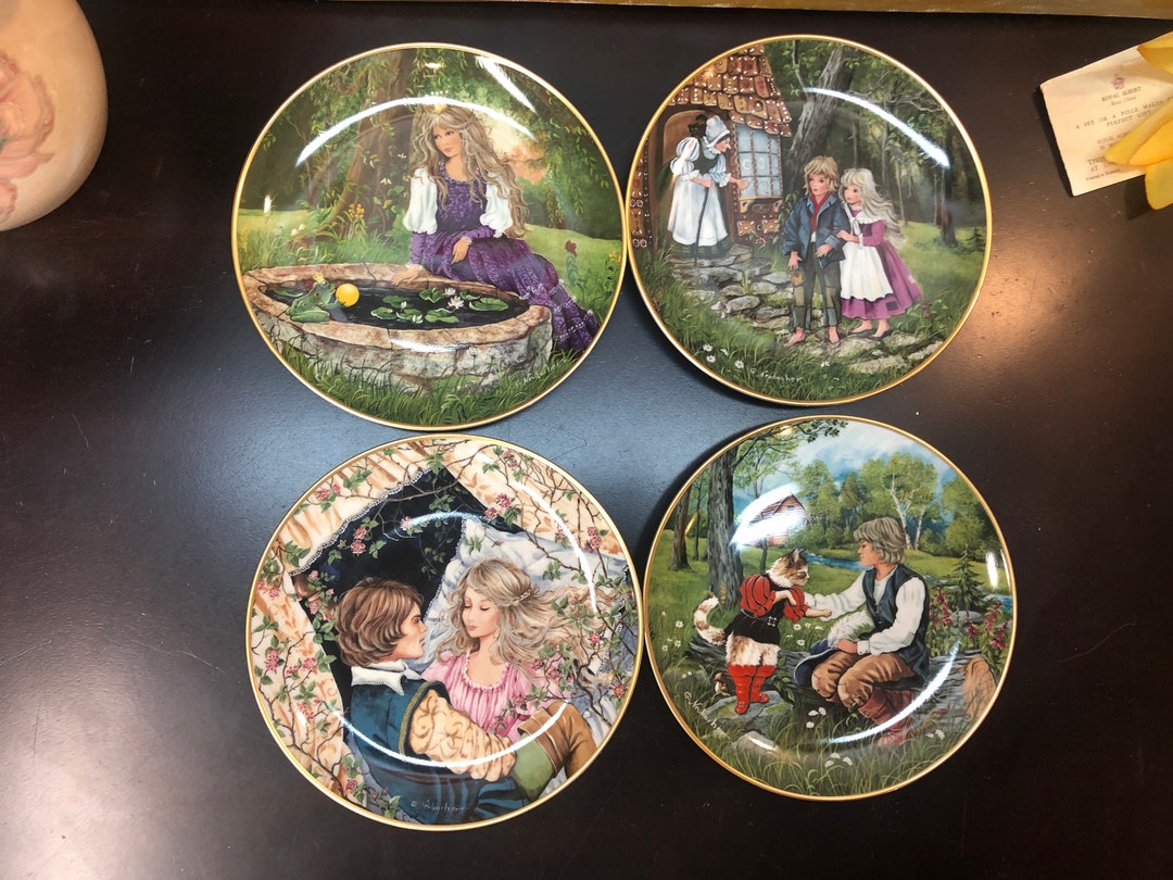 Vintage Kaiser Plates, Set of 4, W Germany, Collectible Plates, Wall ...