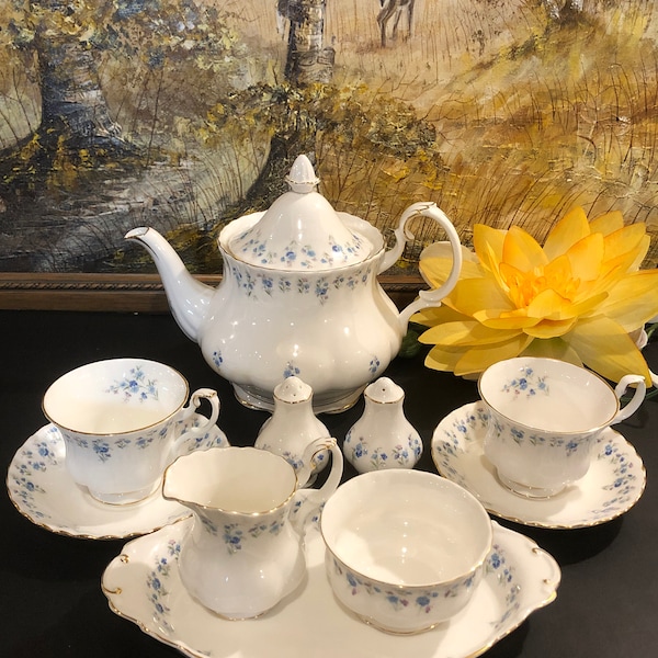 Bone China Tea Set - Etsy