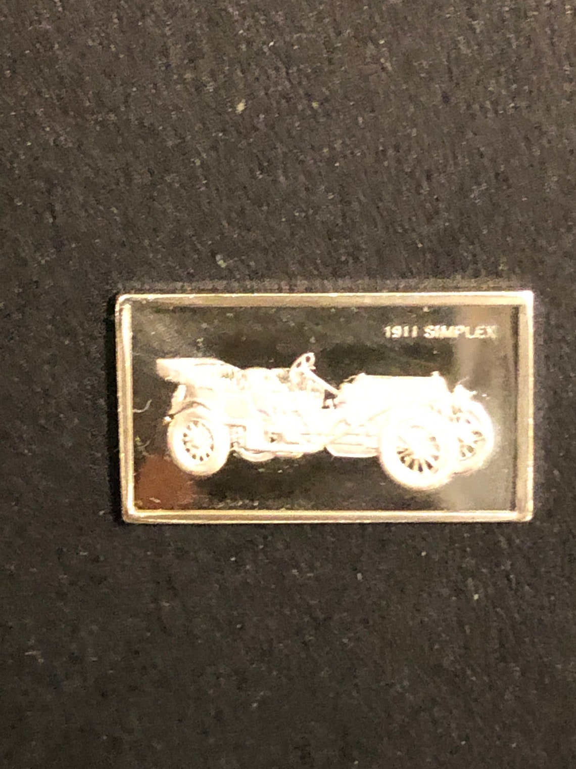 Franklin Mint Centennial Car 925 Silver Ingot Collection, 1976 With ...