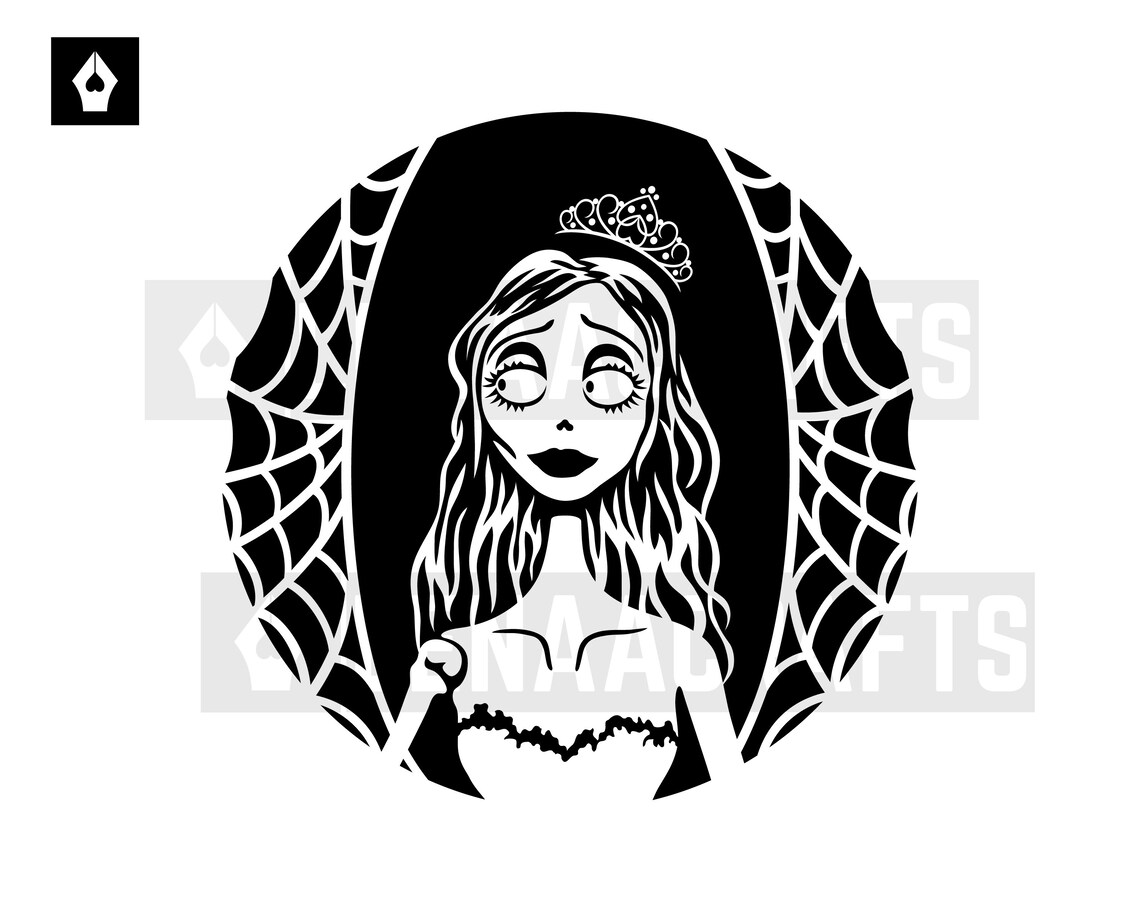 Emily Digital Download Corpse Bride SVG Disney Halloween | Etsy