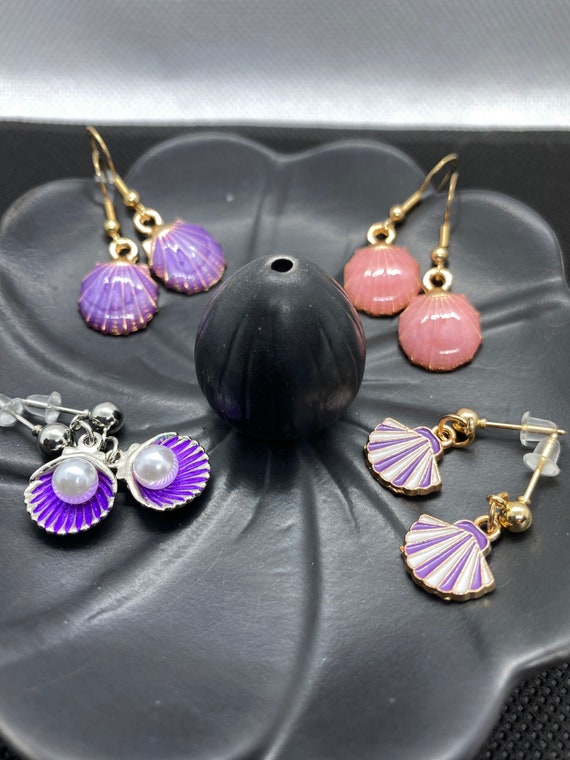 Enamel Charm Shells | Etsy