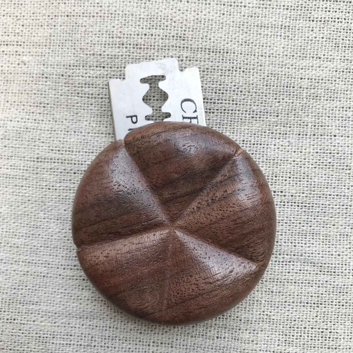 UFO BREAD LAME . Bread Lame Wood Make From Walnut. 1 Round | Etsy