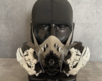 Sci Fi Half Mask - Etsy