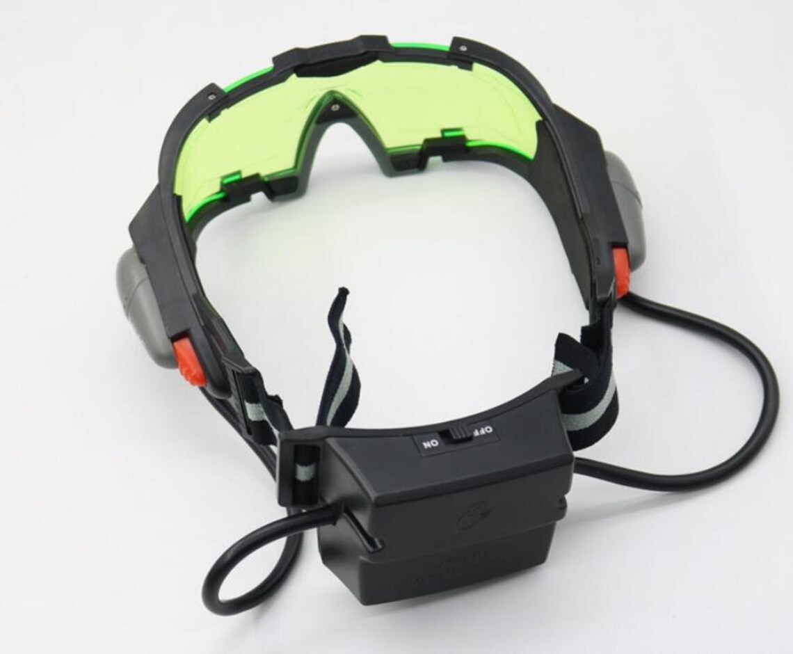 Led Glasses Cyberpunk Maskcyberpunk Mask2077 Halloween Glow Etsy