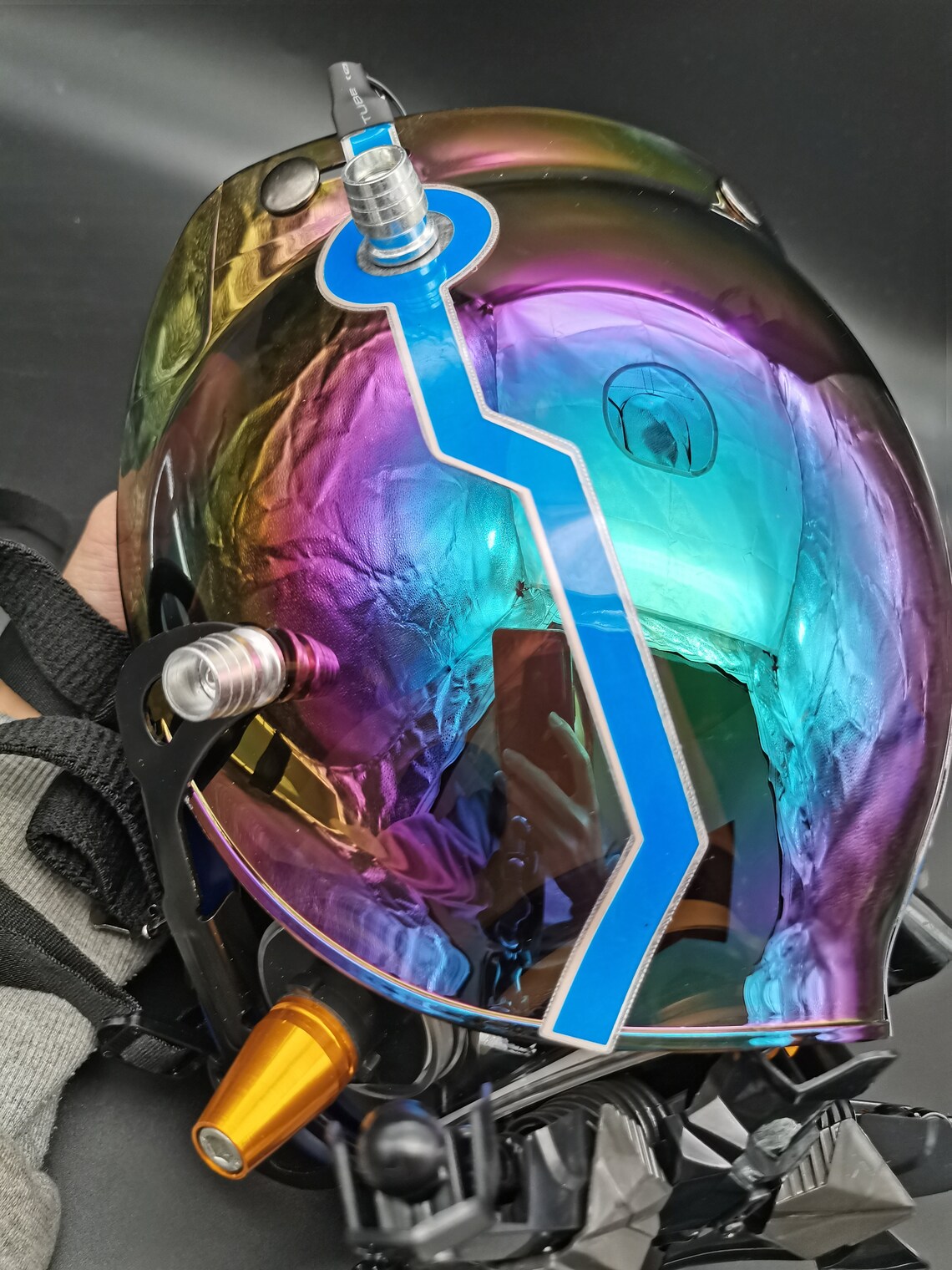 Cyberpunk 2077 LED MASK Dj Mask Cosplay Steampunk mask helmet | Etsy