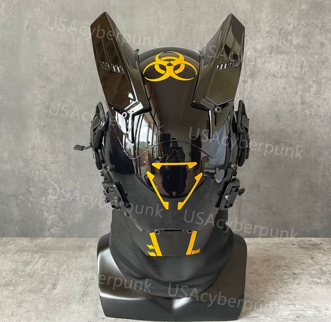 Adjustable Face Mask Masquerade Mask Dj Mask Cosplay Mask - Etsy