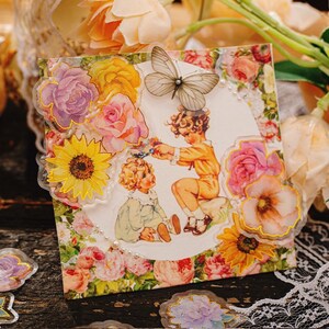 3D Epoxy Stickers, Puffy Stickers, 3D Stickers, Resin Stickers, Gold ...