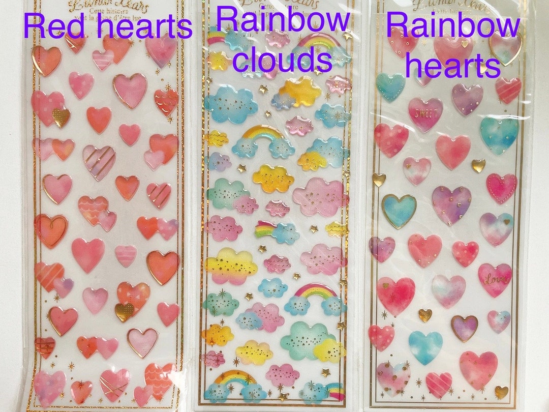 Glitter Epoxy 3D Puffy Sticker, Epoxy Resin Sticker, Glitter Sticker ...