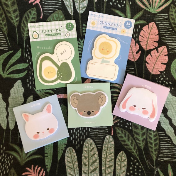 Cute Sticky Notes - Etsy