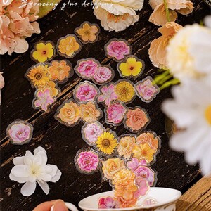 3D Epoxy Stickers, Puffy Stickers, 3D Stickers, Resin Stickers, Gold ...