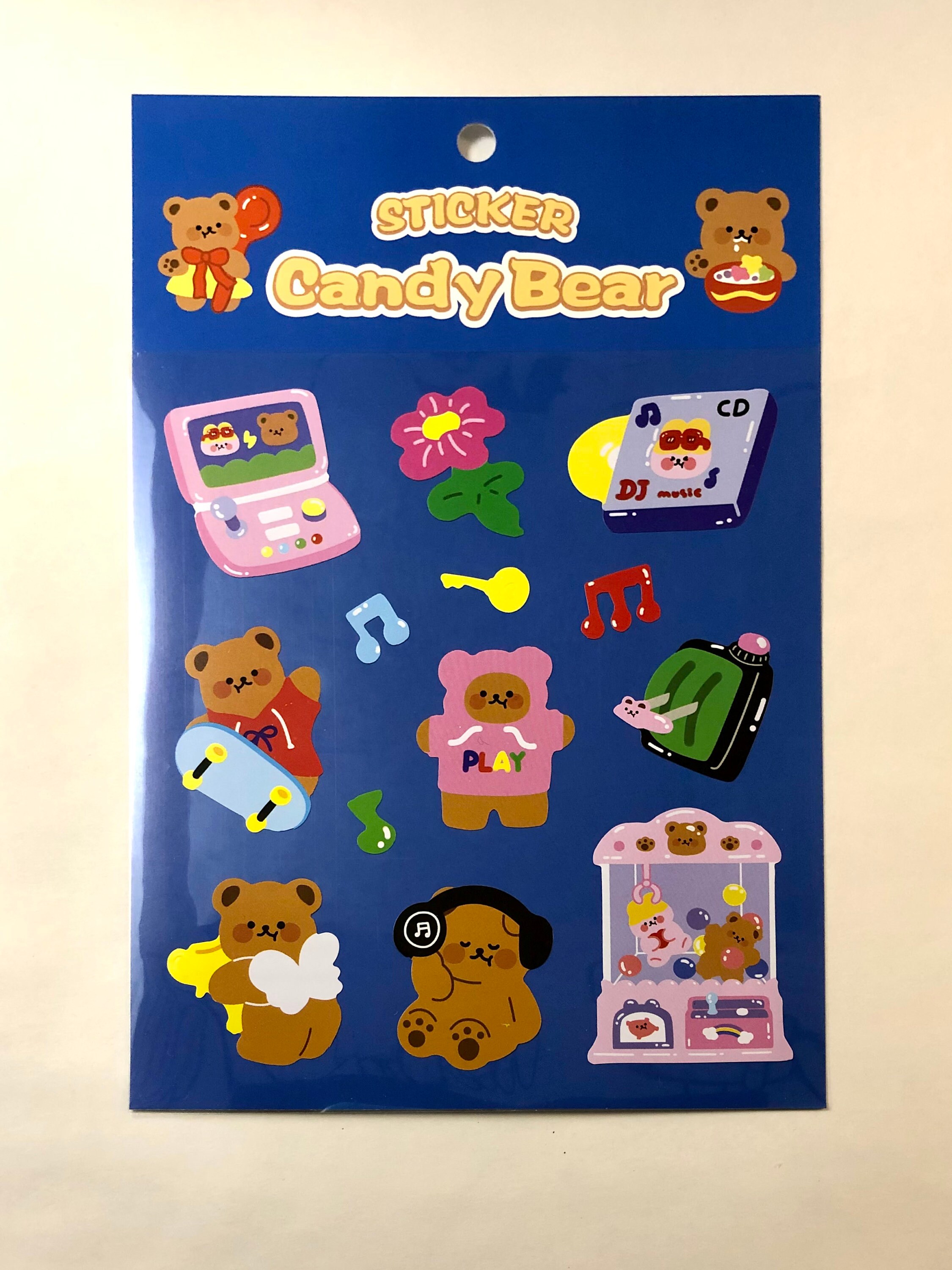 Milkjoy Candy Bear Stickers Waterproof Laptop Planners | Etsy