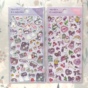 Q-lia Melty Couleur Sticker, 3d Holographic Sticker, Epoxy Sticker ...