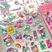 Q-lia Melty Couleur Sticker, 3d Holographic Sticker, Epoxy Sticker ...