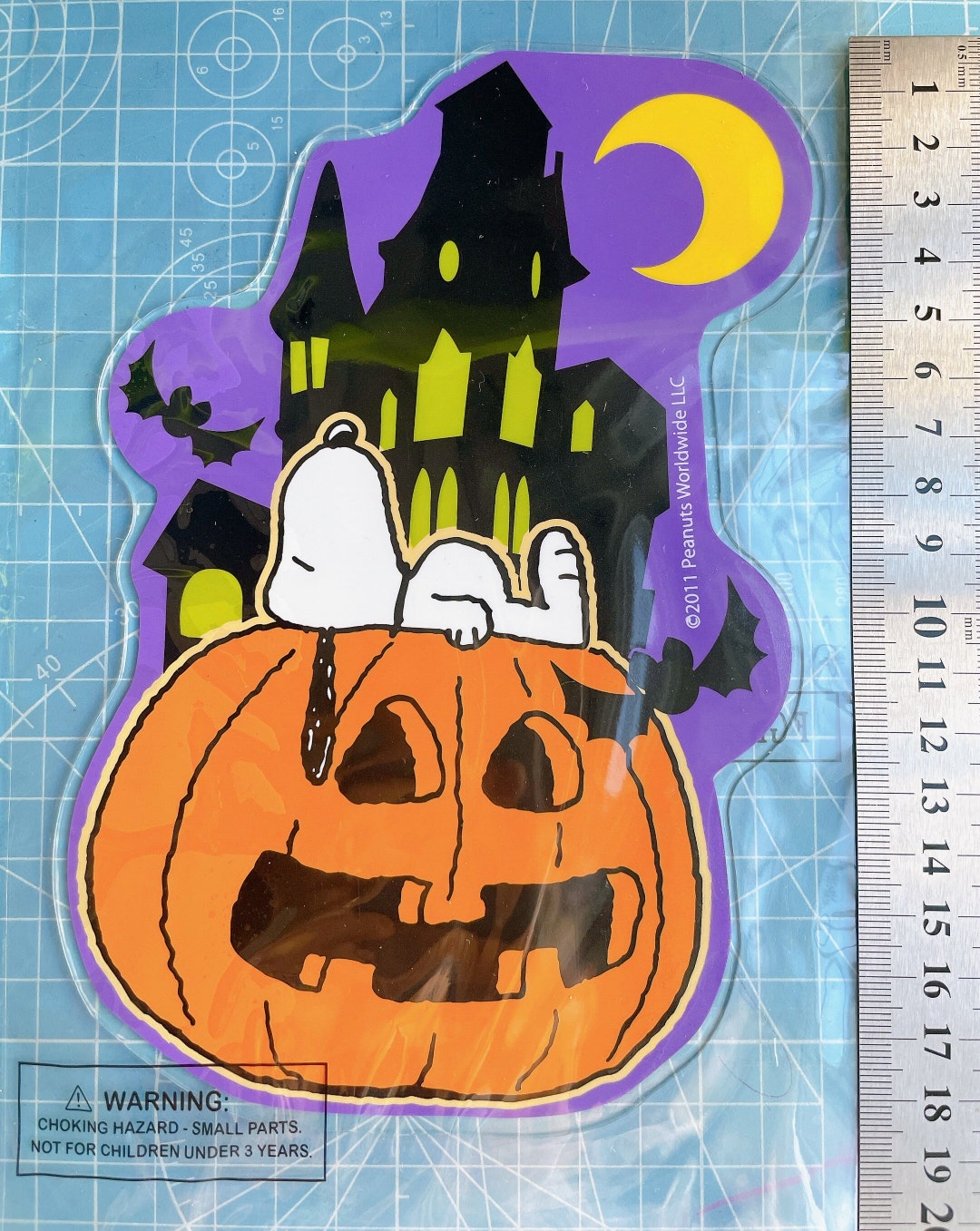 Halloween Window Cling, Penauts Snoopy Window Decal, Snoopy Window ...