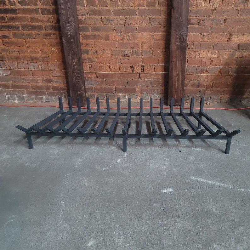 Custom Steel Fireplace Grates - Etsy
