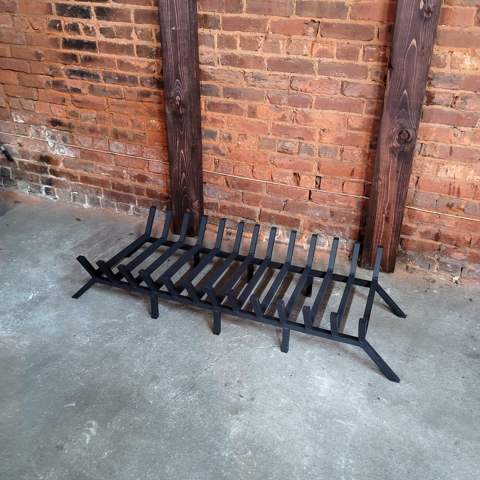 Custom Steel Fireplace Grates - Etsy