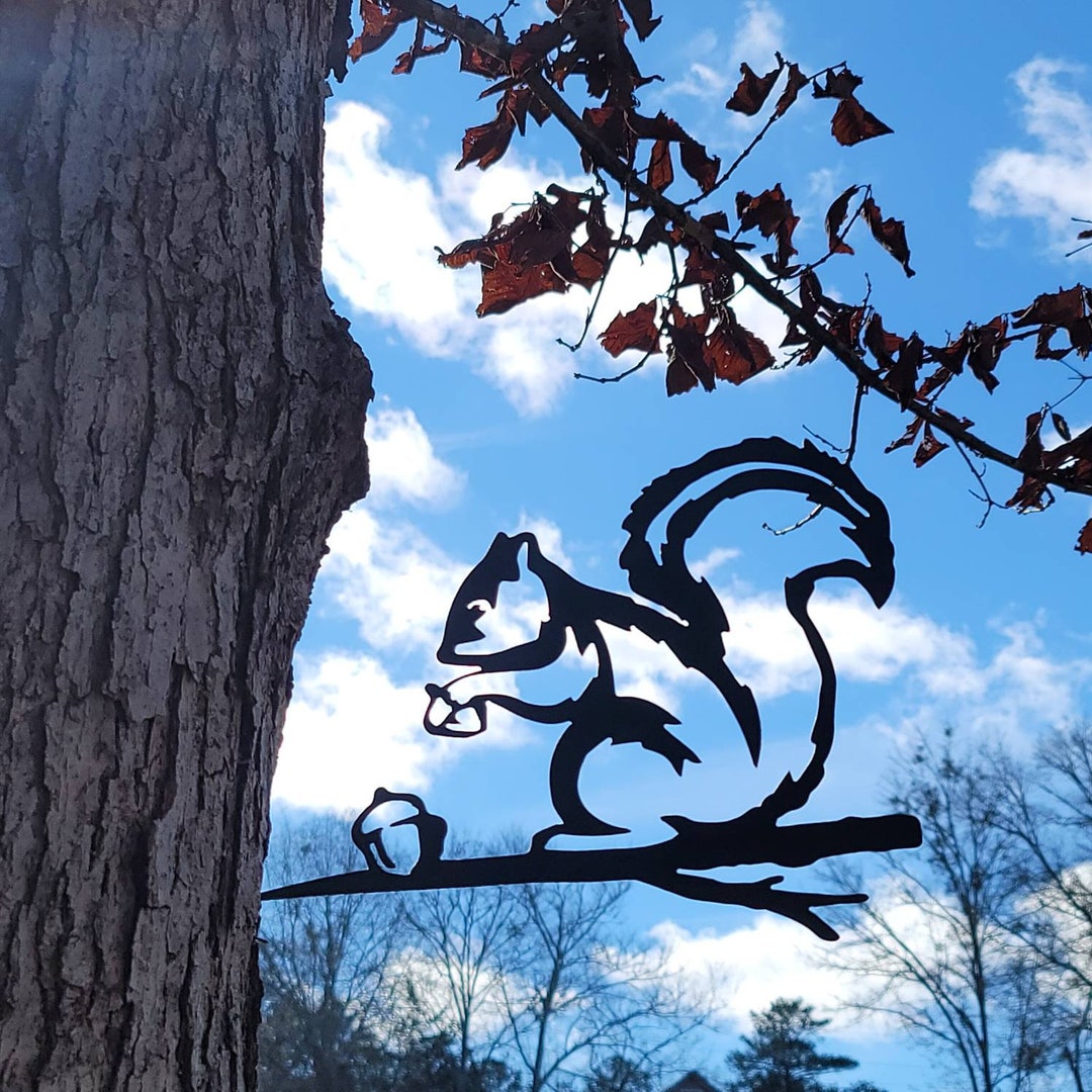 Squirrel on a Stick - Etsy