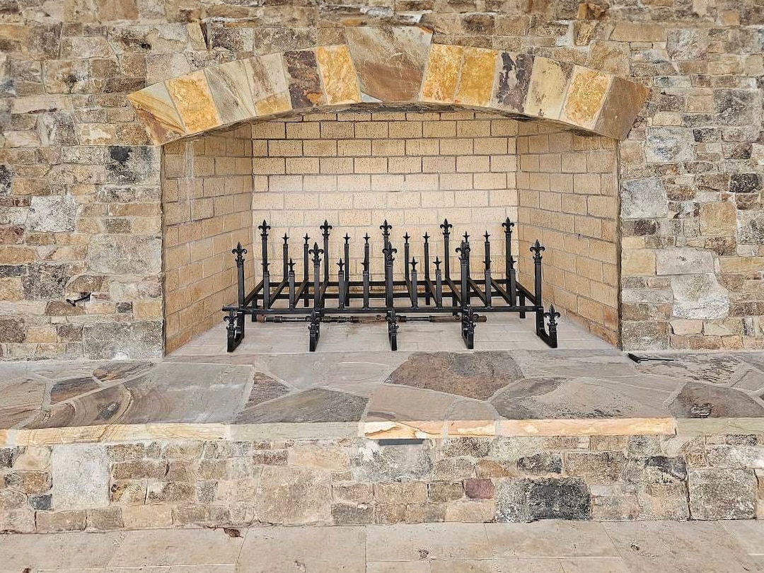 Custom Steel Fireplace Grates - Etsy