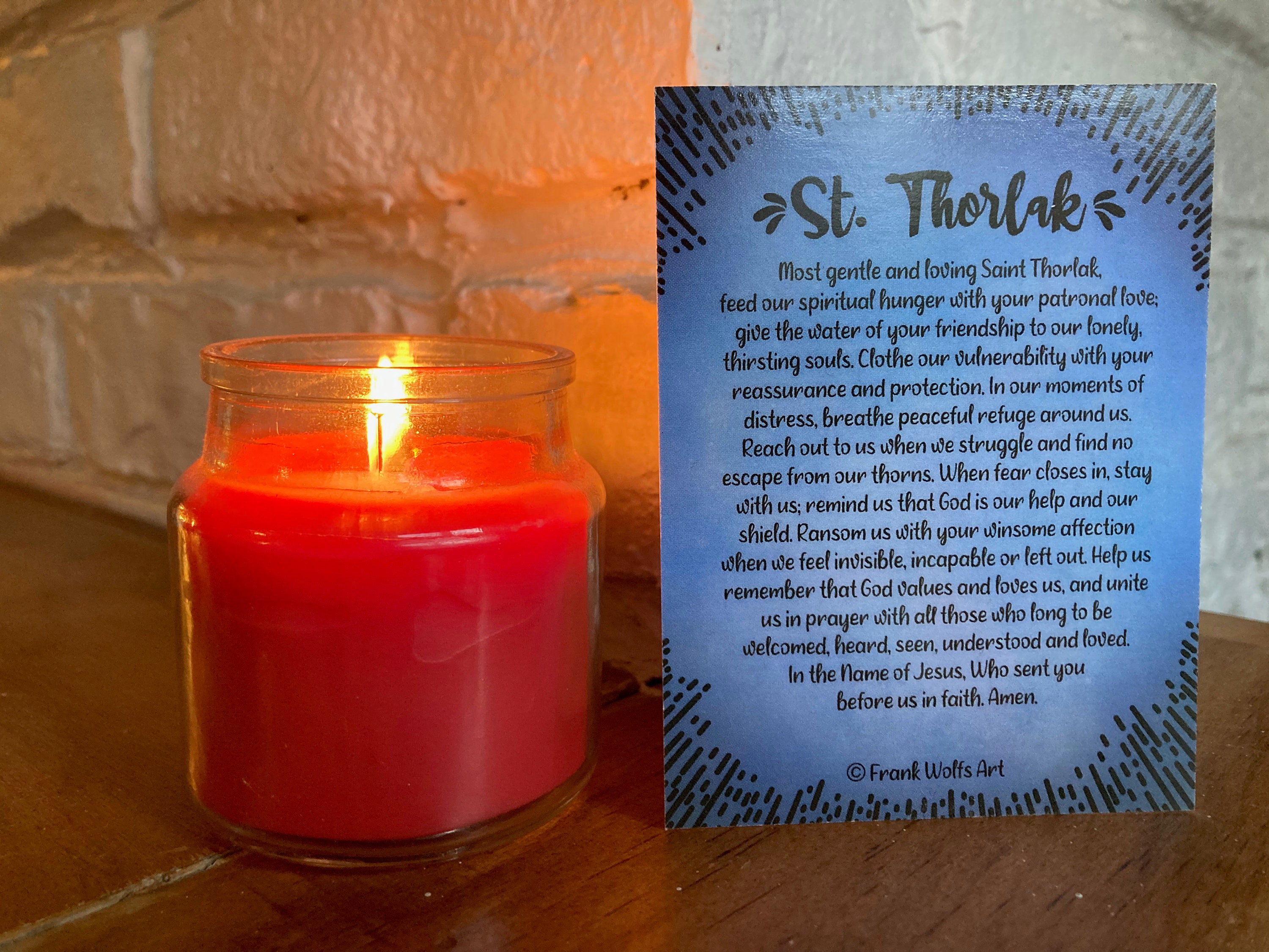 St. Thorlak Thorhallsson of Iceland Holy Card With Autism Prayer ...