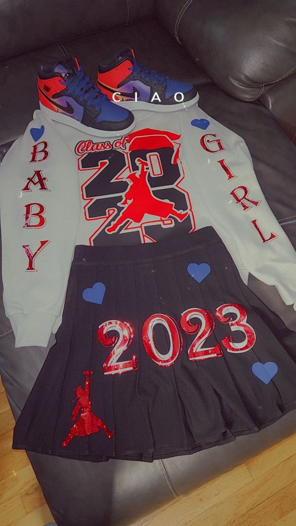 Graduation Skirt Set - Etsy