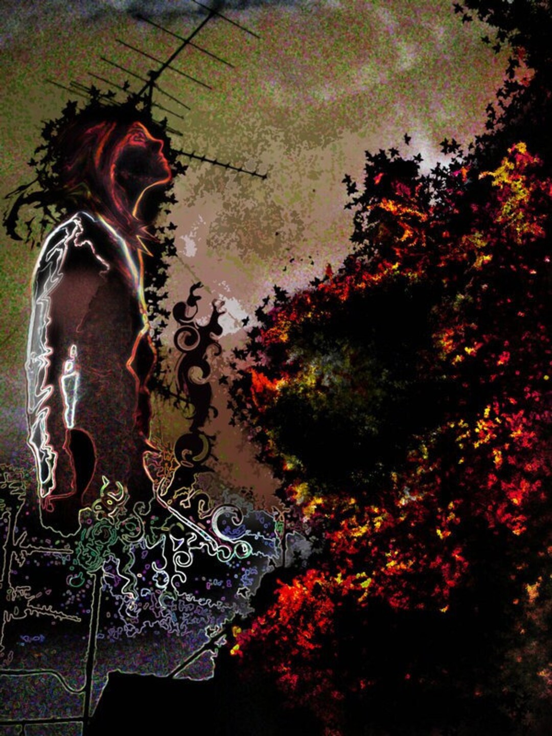 Set of 3 Illustrations to Print Triptych of Dreamlike Portraits // Gift ...